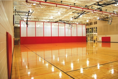 Fold Up Gym Divider Curtains - Gym Divider Curtains